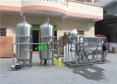China Food Factory 5T Industrial Water Purification Equipment Used Full ss304/316 RO System PLC Control for sale