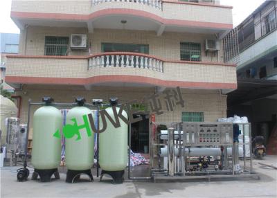 China 4000L/H RO Industrial Water Purification Equipment For Brackish Water With Frp Water Tank for sale