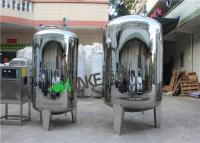China Food Grade Stainless Steel Water Storage Tank For Water Treatment Filter Housing for sale