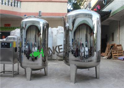 China Food Grade Stainless Steel Water Storage Tank For Water Treatment Filter Housing for sale
