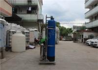 China Blue FRP Industrial RO System for Purification Water Treatment Equipment for sale