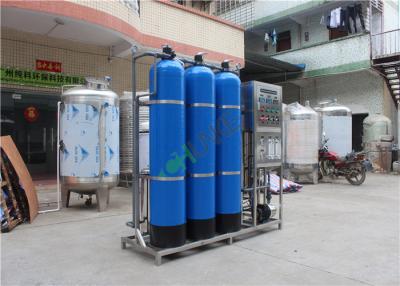 China Blue FRP Industrial RO System for Purification Water Treatment Equipment for sale