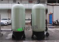 China Frp Pre - Treatment Tank 6T Brackish Water Treatment Plant System RO Purification Machine With PLC&CIP for sale