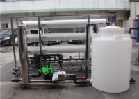 China 6TPH Automatic Water Purification System / Ro Water Treatment Plant With CIP System Seko Dosing Pump for sale