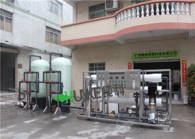 China 6TPH Automatic Water Purification System / Ro Water Treatment Plant With CIP System Seko Dosing Pump for sale