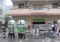 China 6000 Liter Salt Water Desalination Machines Using Reverse Osmosis System And Self Clean System for sale