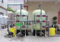 China Commercial 10 Ton Reverse Osmosis Water System / RO Water Purification Equipment For Deep Well Water for sale