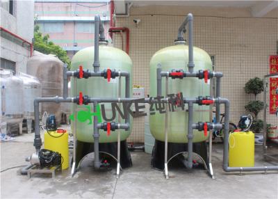 China Commercial 10 Ton Reverse Osmosis Water System / RO Water Purification Equipment For Deep Well Water for sale
