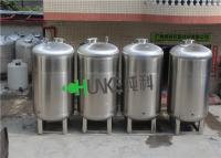 China 304 316 RO Water Storage Tank Environment For Food Grade Liquid for sale