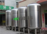 China 304 316 RO Water Storage Tank Environment For Food Grade Liquid for sale