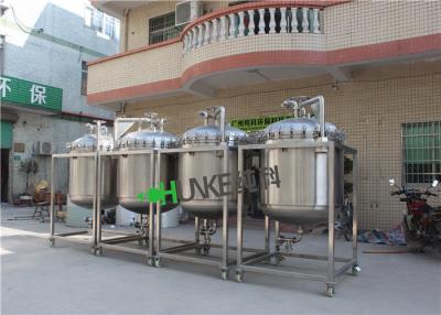 China Customer 50000 Liter Bag Filter Housing Stainless Steel 304/316  Hot Water Storage Tank for sale