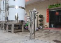 China SS 304 316 Stainless Steel Water Filter Housing Single Bag High Pressure for sale
