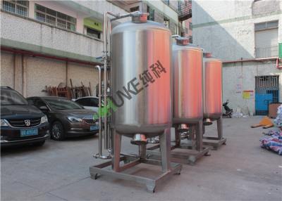 China GAC System Carbon Tank Sand Filter Housing Vessel For Filtration Matt Face for sale