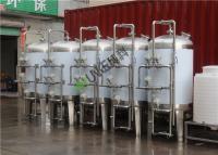 China Chemical Industry RO Water Treatment Water Filter Machine 220v / 380v With 40ft Container for sale