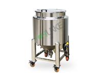 China SS304 / SS316L Movable RO Water Storage Tank Stainless Steel 200 Liter Food Grade Liquid for sale