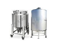 China SS304 / SS316L Movable RO Water Storage Tank Stainless Steel 200 Liter Food Grade Liquid for sale