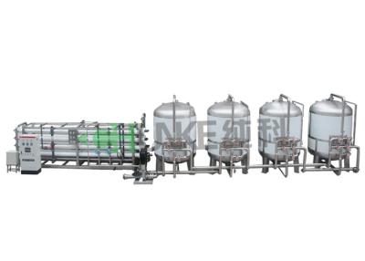 China 50m³ Industrial Water Purification Equipment / Food Grade Ultra Filtration Reverse Osmosis Plant for sale