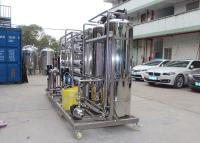 China 1000lph 2 Stage RO Water Purification System With Edi Module Treatment Plant for sale