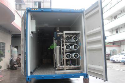 China 14T RO Water Plant For Irrigation 40'' Container 220V Or 380V Voltage for sale