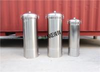 China Alkali Resistance Industrial Water Filter Housing With 10'' , 20'' , 30'' , 40'' PP Cartridge for sale