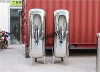 China SS304 316 Cartridge Filter Housing / Filter Vessel Tank For RO Plant Easy Cleaning for sale