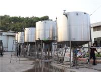 China SS304 Blender Stainless Steel Filter Housing Feeding Tank Transit Pot for sale