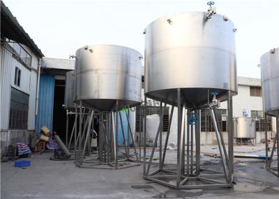 China 1000L-10000L Stainless Steel Filter Housing Milk / Juice Mixing Processing Tank for sale