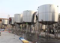 China 1000L-10000L Stainless Steel Filter Housing Milk / Juice Mixing Processing Tank for sale