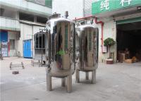 China 0.5 - 10T Food Grade Stainless Steel Water Tank For Cosmetics Industry for sale