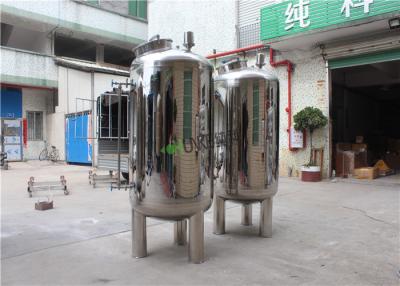 China 0.5 - 10T Food Grade Stainless Steel Water Tank For Cosmetics Industry for sale