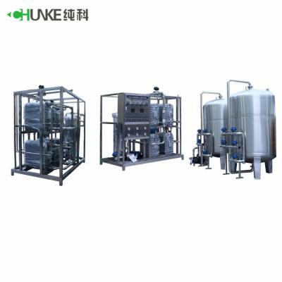 China RO + EDI Water Treatment Plant Water Filtration System Full Automatic Control for sale