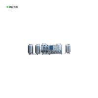 China SUS304 / 316L Double RO Water Treatment System + EDI + Pasteurization Pharmaceutical Industry for sale