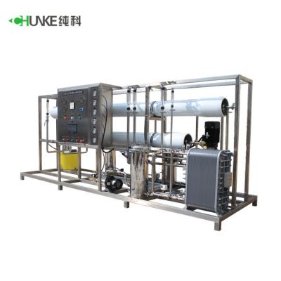China SUS304 / 316L Double RO Water Treatment System + EDI + Pasteurization Pharmaceutical Industry for sale
