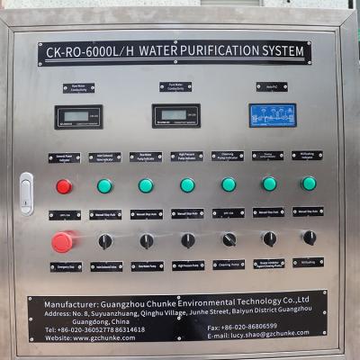 China 6000 LPH Industrial RO Water Treatment Plant With CNP Pump for sale