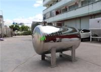 China Horizontal Type Water Tank RO Water Storage Tank With SS304/SS316 Material for sale