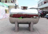 China Horizontal Type Water Tank RO Water Storage Tank With SS304/SS316 Material for sale