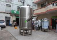 China 10000L/10T SS304 SS316L Juice Beer Milk Storage Tank RO Raw Water Tank for sale
