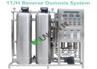 China 1T Per Hour RO Water Treatment Equipment Plant Cost Purifier Reverse Osmosis Machine for Business for sale