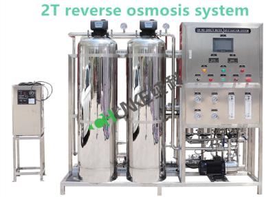 China 2TPH RO Water Treatment Equipment Purification Desalination System For Industries for sale