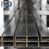 China Square Polished 316 Stainless Steel Tube Stainless Steel Welded Tube for sale