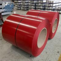 China 0.14mm PPGI Prepainted Galvanized Coil TDC51DZM 600mm Width for sale