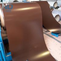 China Prepainted Galvanized Steel Coil PPGI Colored GI Metal Roof Roll 600mm - 1250mm for sale