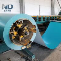 China Prepainted Galvanized Steel Coil PPGI Colored GI Metal Roof Roll 600mm - 1250mm for sale