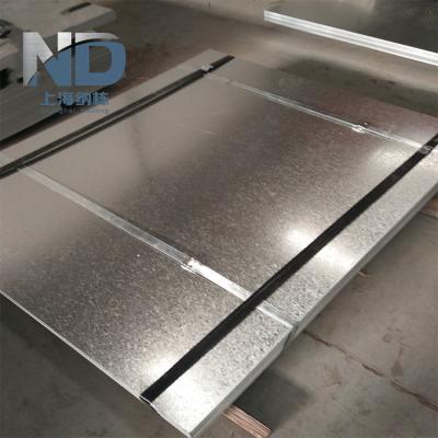 China DX51d 0.18mm 2mm Galvanised Sheet Hot Dip Slightly Oiled ISO9001 for sale
