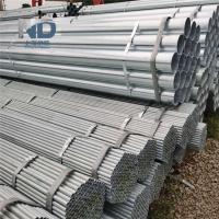 China Zinc Coated Pre Galvanized Steel Tube ASTM A0252 Cold Drawn Welded for sale