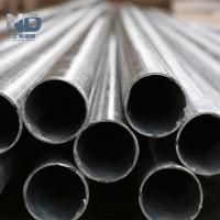 China Zinc Coated Pre Galvanized Steel Tube ASTM A0252 Cold Drawn Welded for sale