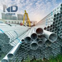 China ASTM A53 Round Galvanized Steel Tubes Gi Welded ERW Pipes Mild for sale