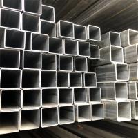 China Square Galvanized Steel Tube Galvanized Steel Pipe Polishing Annealing for sale
