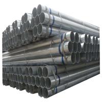 China Mild Low Carbon Round Galvanized Steel Tubes ASTM A53 Gi Welded ERW Pipes for sale