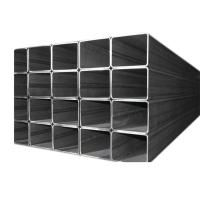 China 12m Galvanized Steel Square Tube Q235 6m Galvanized Steel Rectangular Tube for sale